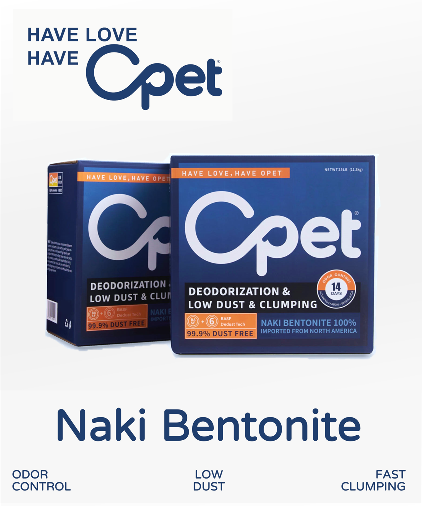Cat Litter | Clumping Naki bentonite cat litter – OPET UK